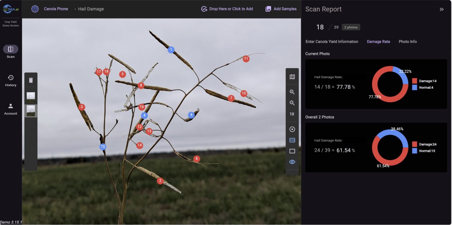 Hail Damage Assessment - SGA
